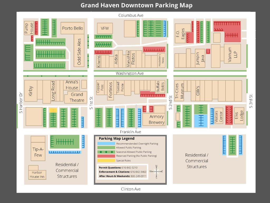 Your Guide to Parking in Grand Haven - Grand Haven Area